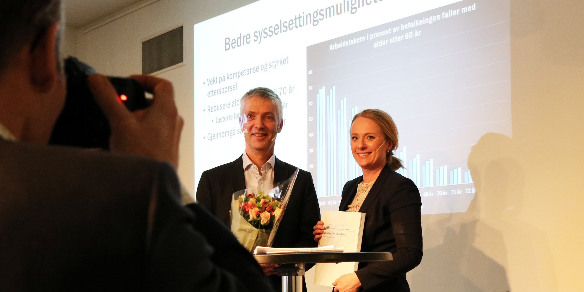 Ekspertgruppe foreslår store endringer i trygde- og sykepengeordningen Ekspertgruppe foreslår store endringer i trygde- og sykepengeordningen